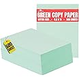 Amazon.com : 1InTheOffice Colored Copy Paper, Green Copy Paper ...
