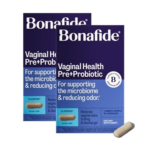 Clairvee by Bonafide. Vaginal Probiotic for Relief from Odor, Itching ...