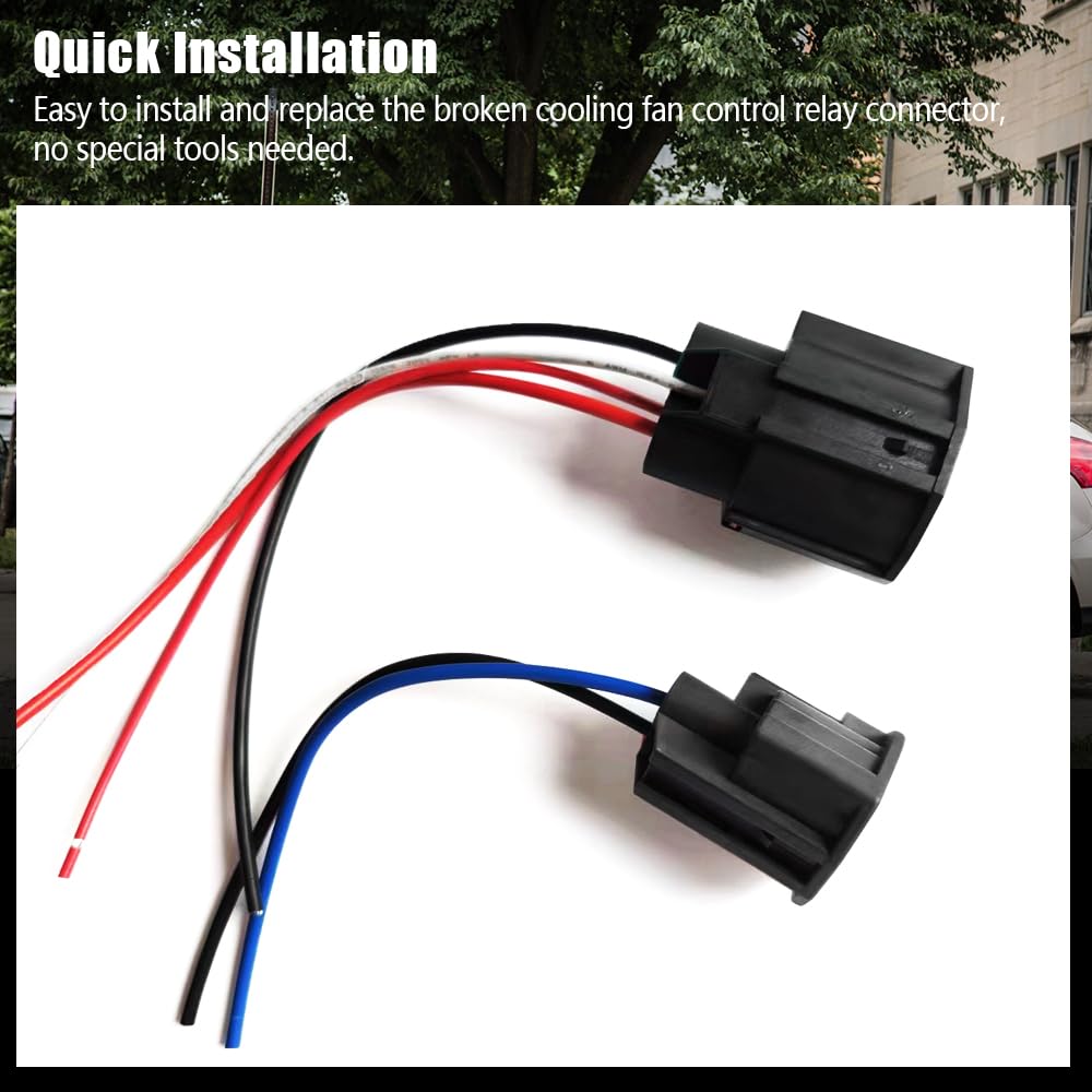Mua Cooling Fan Harness Plug Replace 902-209 Cooling Fan Control Relay ...