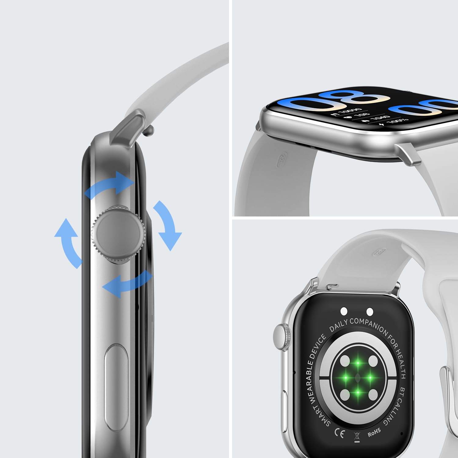 Mua COCO Bluetooth Smartwatch BT2 for Seniors Men and Women, Personal ...