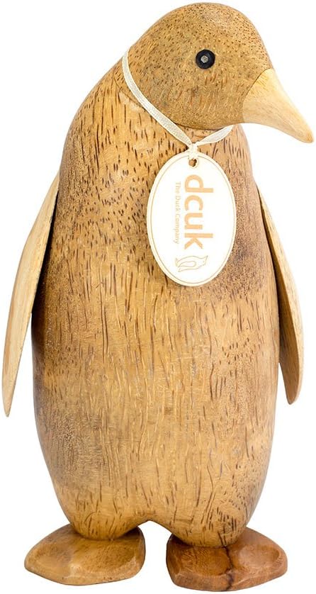 DCUK Natural Wooden Emperor Penguin - Large: Amazon.co.uk: Kitchen & Home
