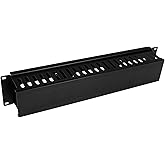 Amazon.com: StarTech.com Horizontal 1U Server Rack Cable Management ...