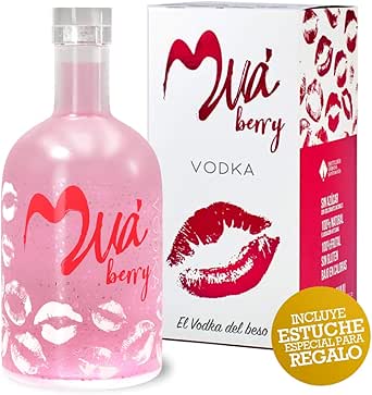 Vodka Muà 700ml | Vodka Artesanal De Frutos Rojos | Vodka Suave, Sin ...
