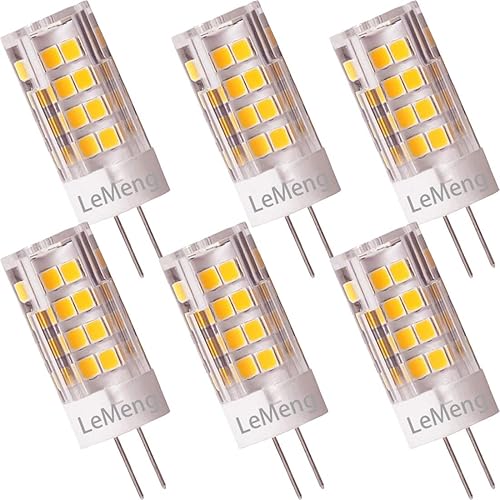 G4 LED Bulb 3.5W 2700K Warm White bi-pin T3 JC Type 12VAC/DC 20-35W ...