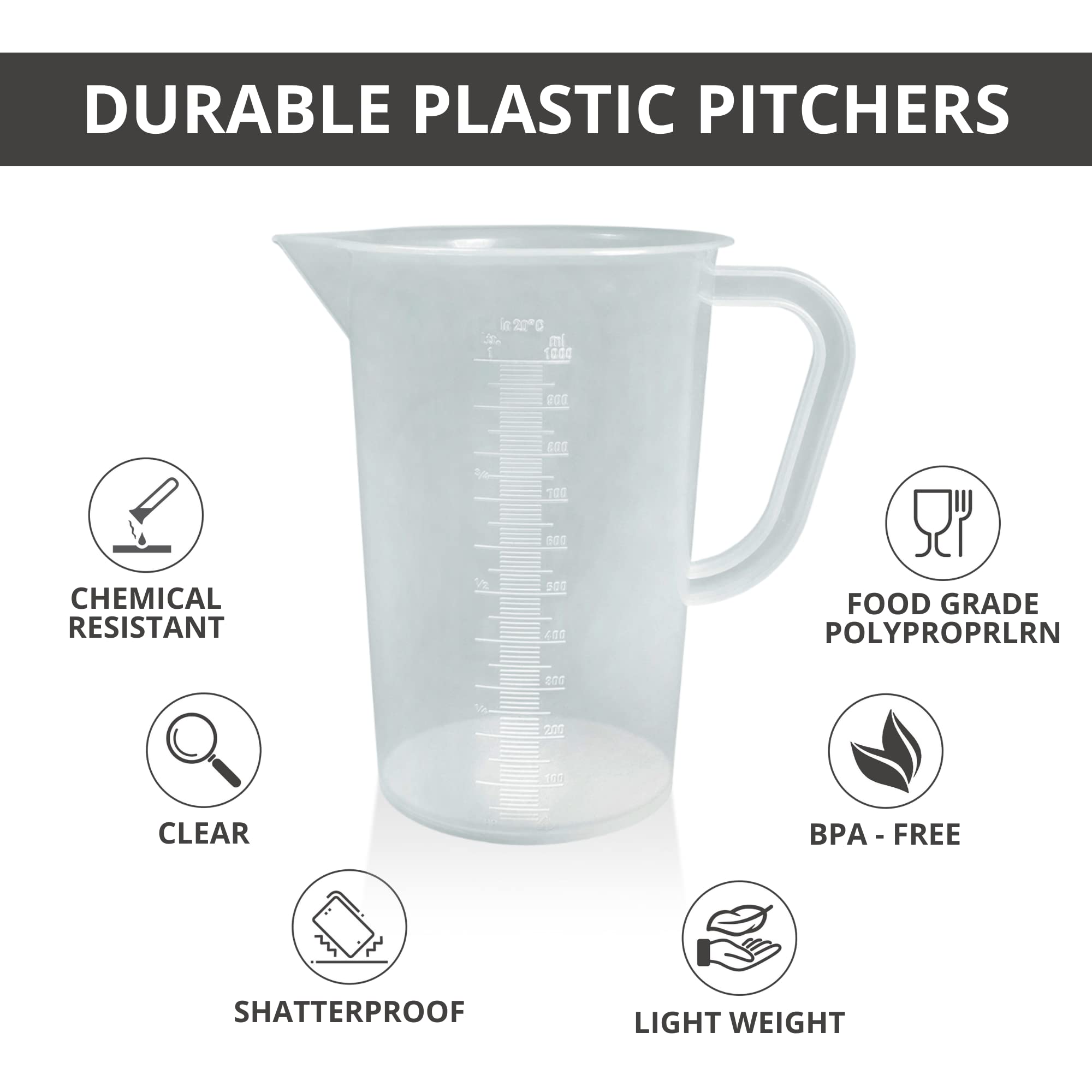 Mua Appletofu Plastic Graduated Measuring and Mixing Pitcher - 1000ml ...