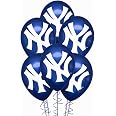 Amazon.com: New York Yankees MLB Printed Latex Balloons - 12" (Pack Of ...