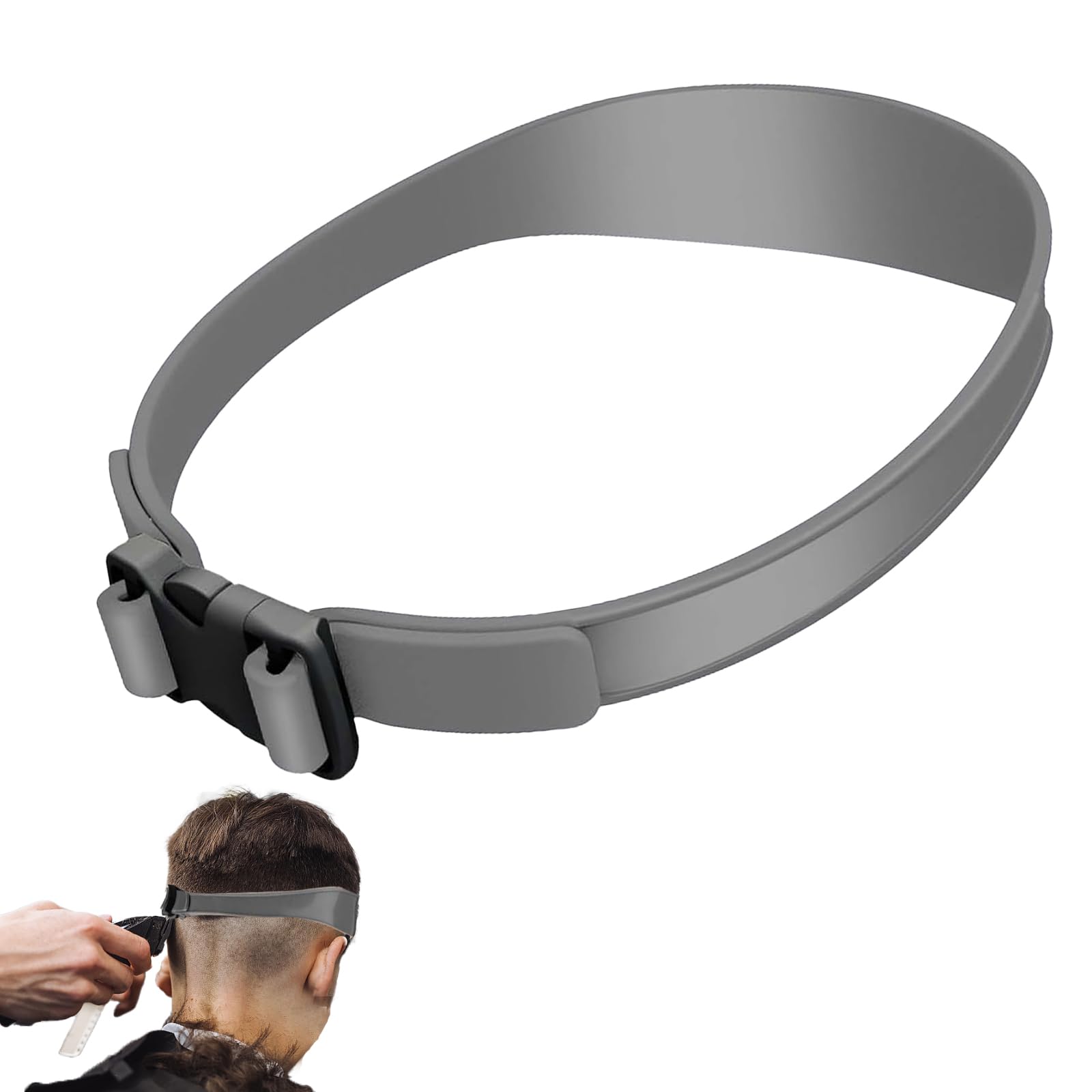 Mua Haircut Belt Haircut Belt Haircut Guide Shaving Template Silicone ...