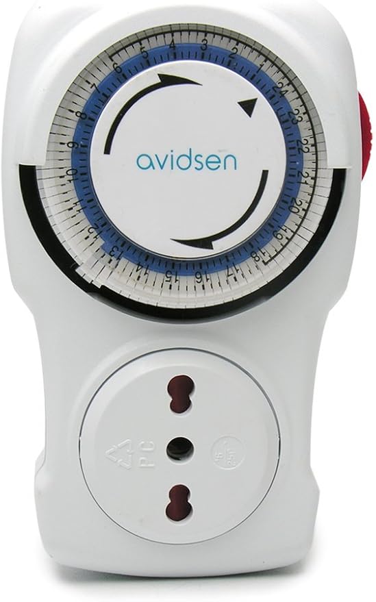 Avidsen prise avec programmateur journalier à segments: Amazon.fr ...