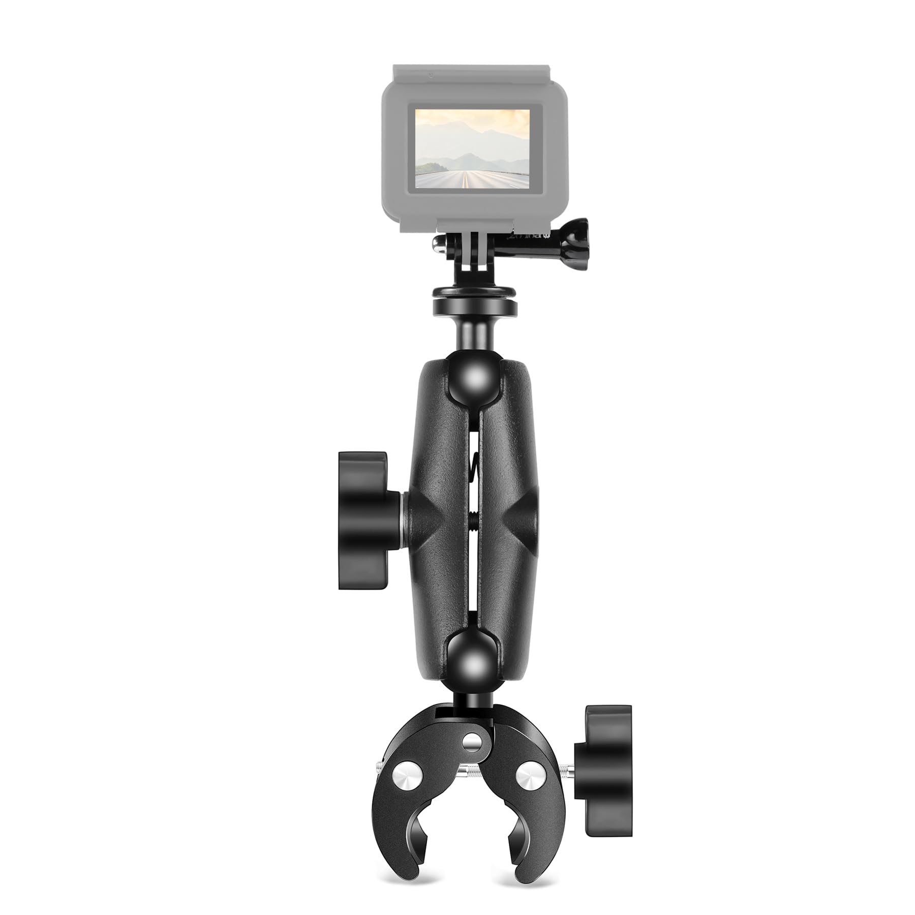 PULUZ Super Clamp Camera Mount for Gopro/Insta360 Compatible with Bike ...