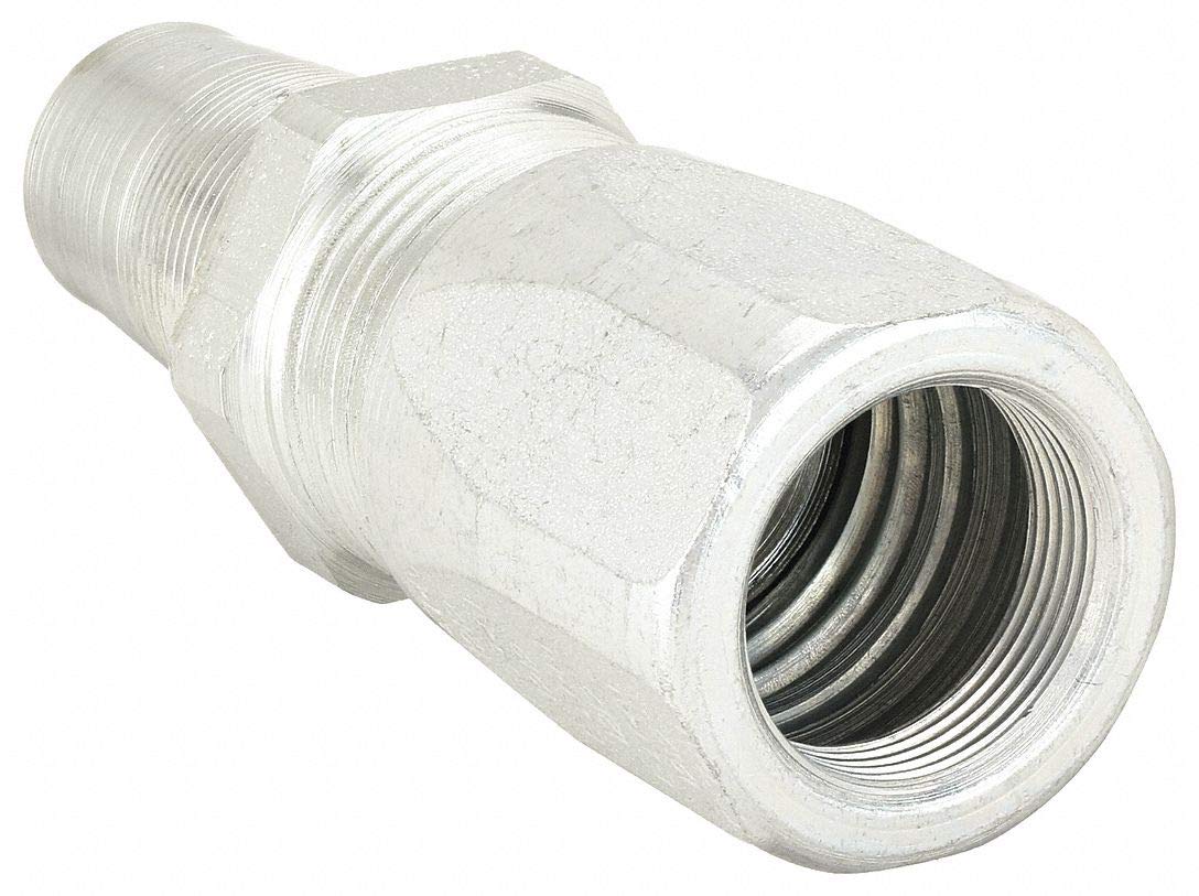 Fitting, Straight, 1/4 In Hose, 1/4-18 NPT: Amazon.com: Industrial ...