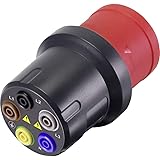 Messadapter [CEE-Stecker 16 A 5polig - Buchse 4 mm] VOLTCRAFT VMA-3L 16 ...