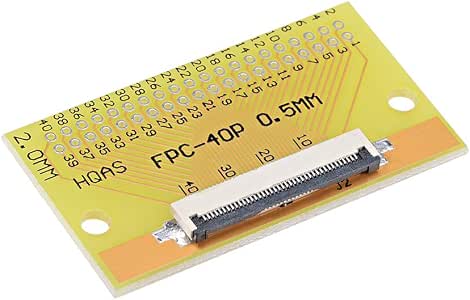 Amazon.com: uxcell FFC FPC 40 Pin 0.5mm Pitch to DIP 2.0mm PCB ...