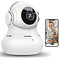 Little elf Indoor Security Camera,2K Pet Cameras with Phone App for Dog ...