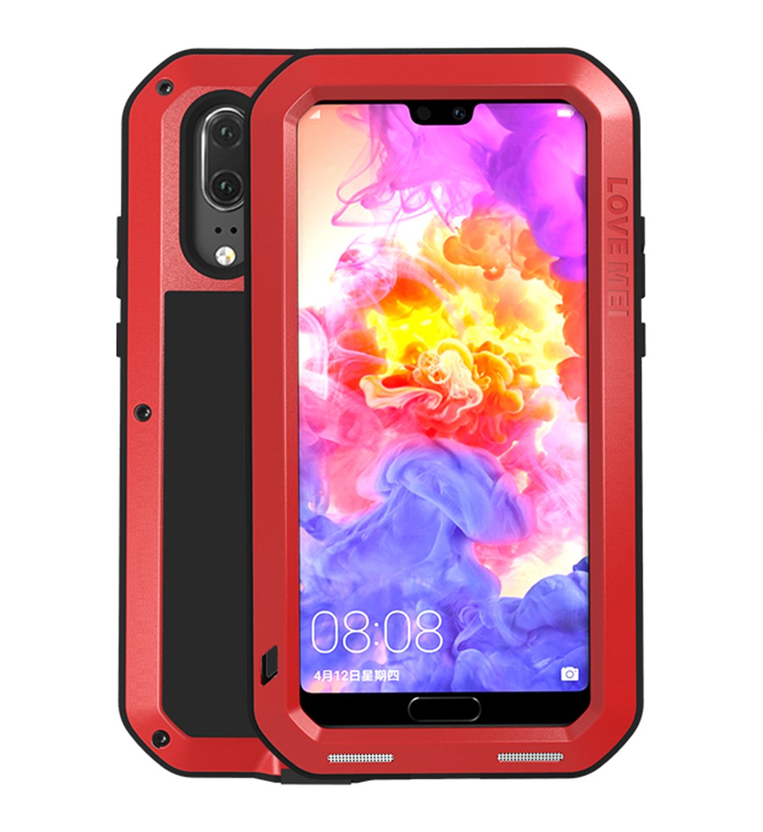 Huawei P20 Pro Waterproof Case, Love Mei Military Shockproof Dust/Dirt ...