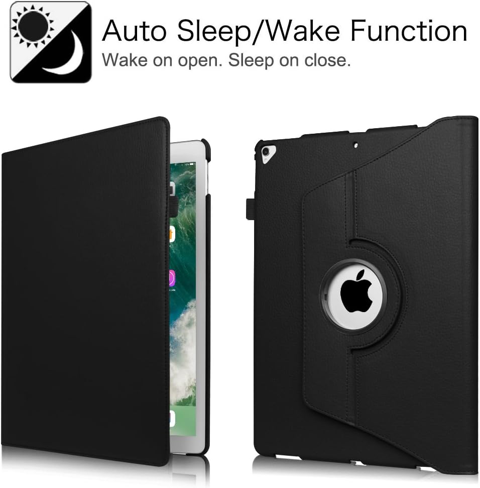 For Apple iPad Pro 12.9 Inch 1st/2nd Gen 360° Rotating Case Smart Cover ...