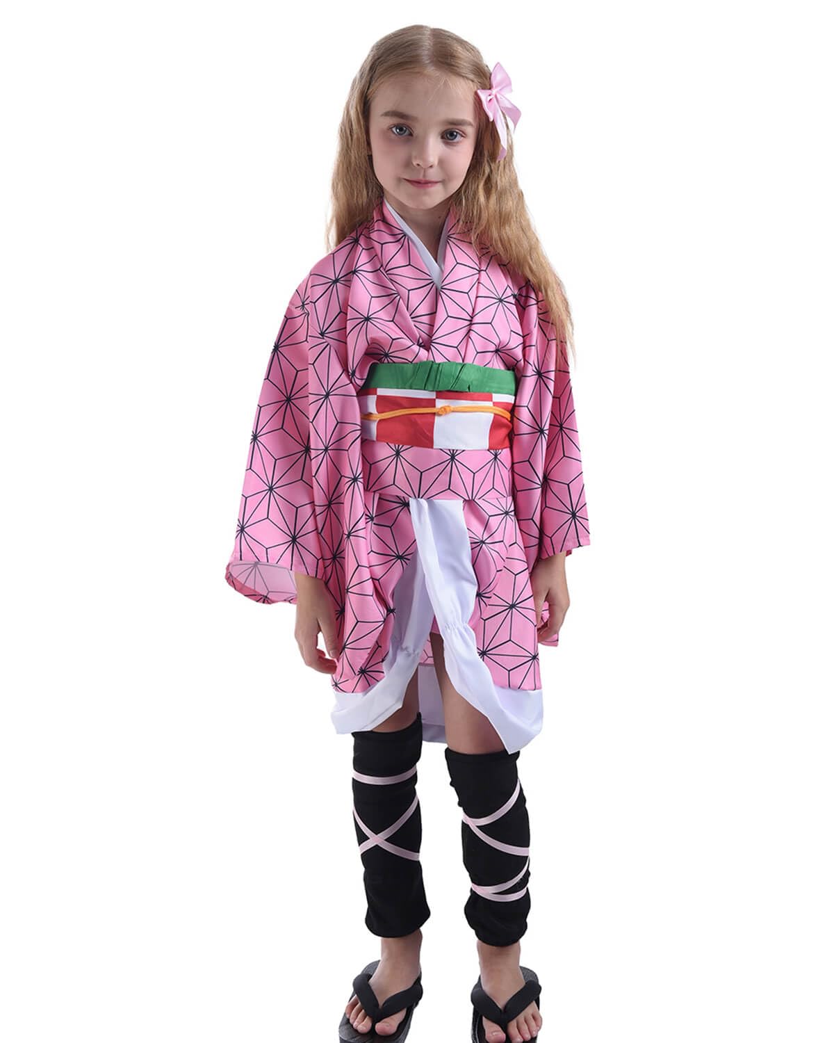 Mua Nuoqi Nezuko Cosplay Nezuko Costume Nezuko Kimono Uniform Full Set ...