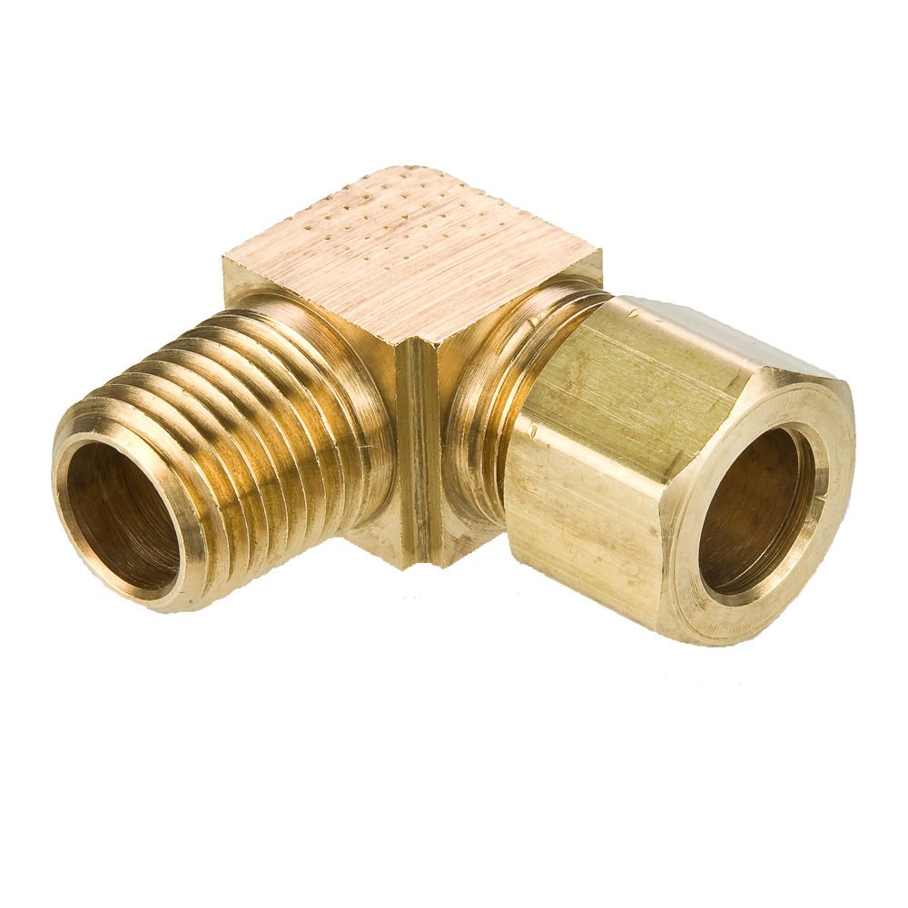 Parker 269C-3-2-pk10 Fitting 3/16 and 1/8 Compression and Male Pipe 90 ...