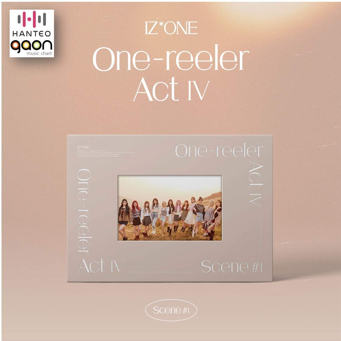 Buy KPOP IZONE IZ*ONE - One-Reeler Act IV, Scene #1 Cover incl. CD ...