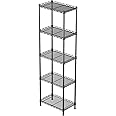 Amazon.com: SINGAYE 5 Tier Shelf Wire Shelving Adjustable Storage ...