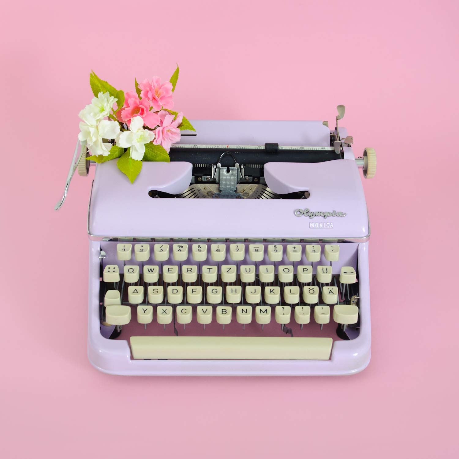 Light purple typewriter vintage | Christmas gift for her: Amazon.co.uk ...