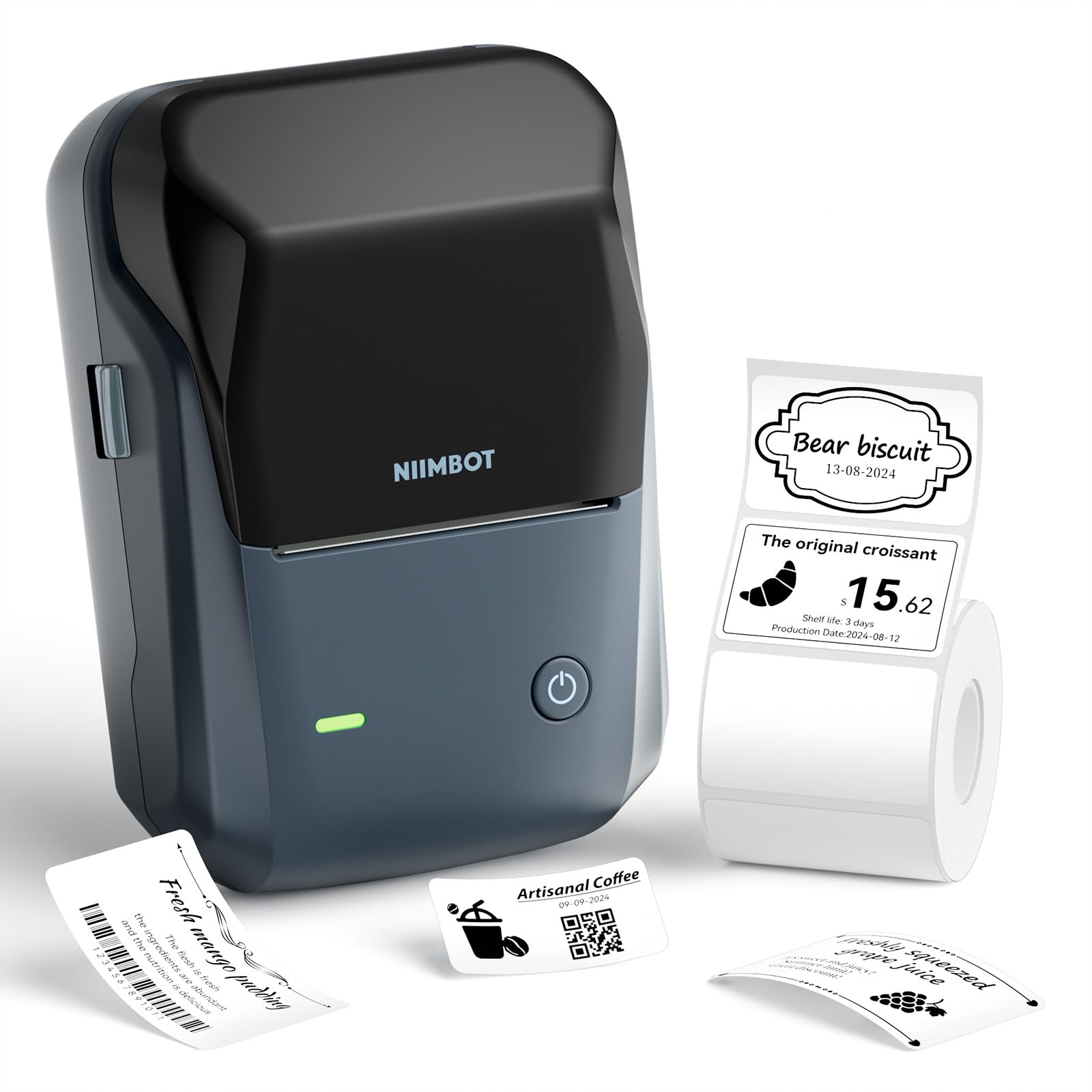 NIIMBOT B1 Label Maker with Tapes,2 Inch Portable Thermal Label Printer ...