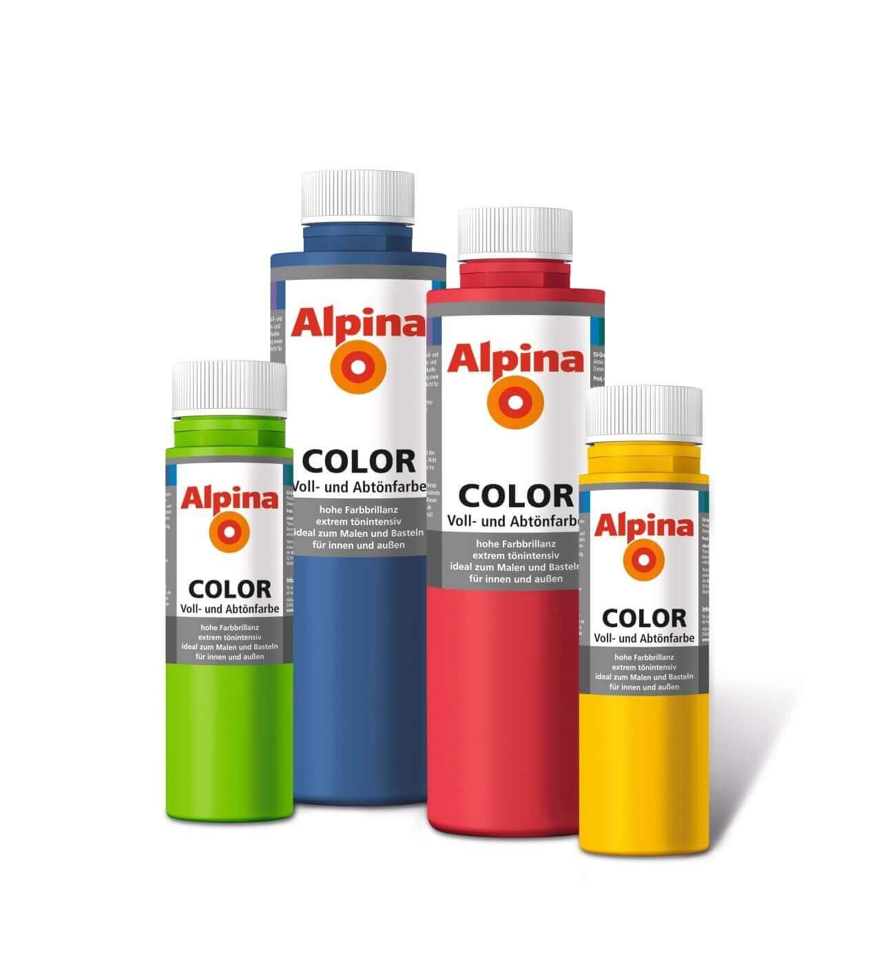 Alpina Farben Voll und Abtönfarbe Wandfarbe Alpina Color Farbton Royal ...