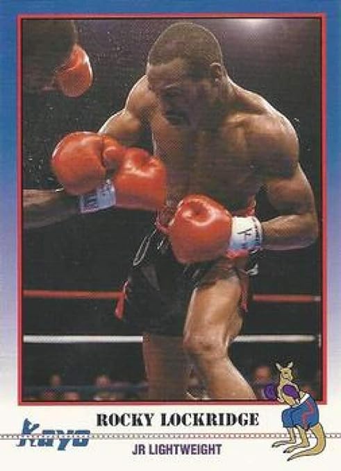 Amazon.com: 1991 Kayo Boxing #243 Rocky Lockridge Official Licensed ...