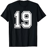 Amazon.com: Number 9 Birthday Gift Sports Player Team Numbered Jersey T ...