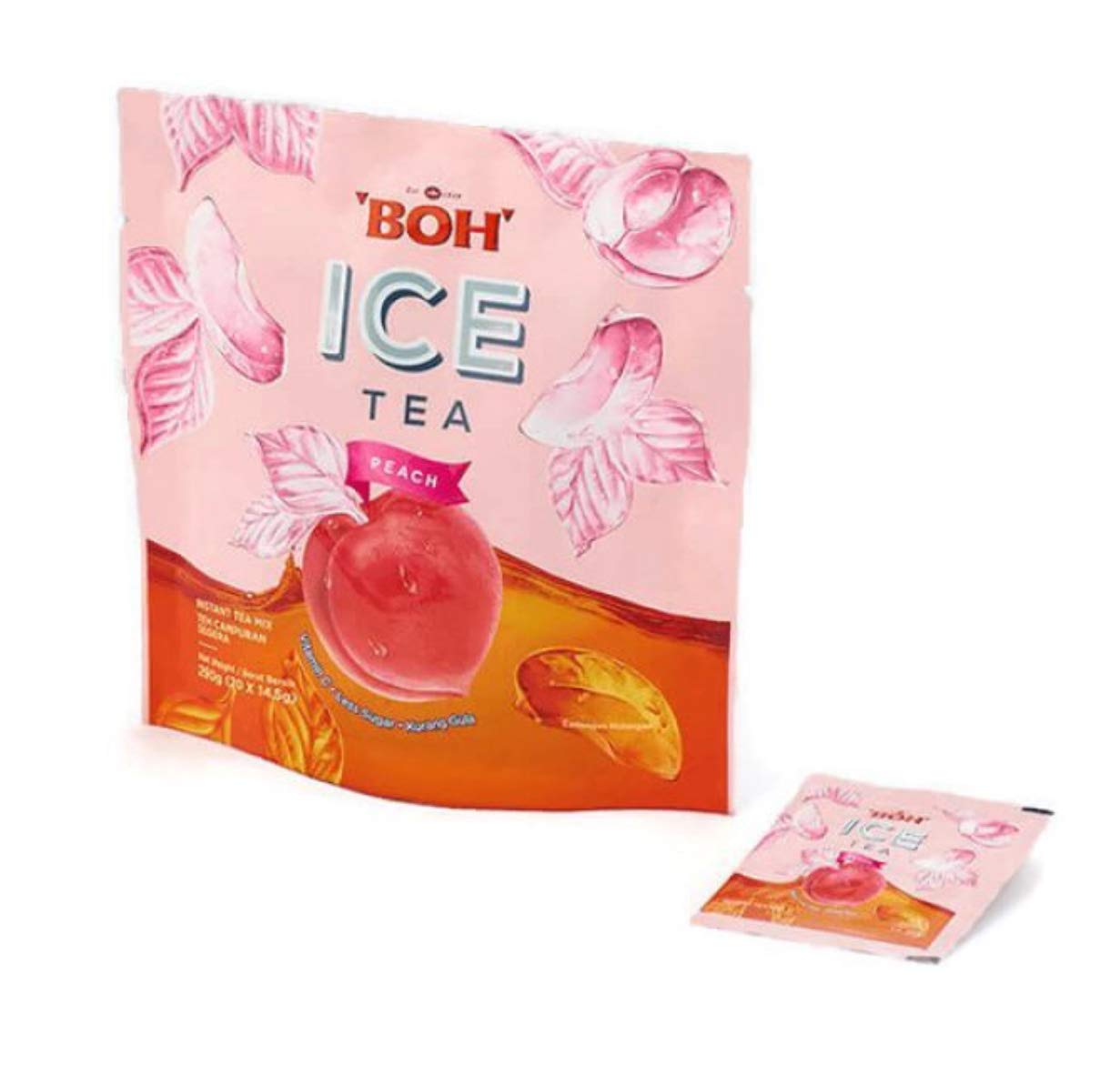 BOH Ice Tea Peach, 20 sachets at 14,5 g- Buy Online in Singapore at ...