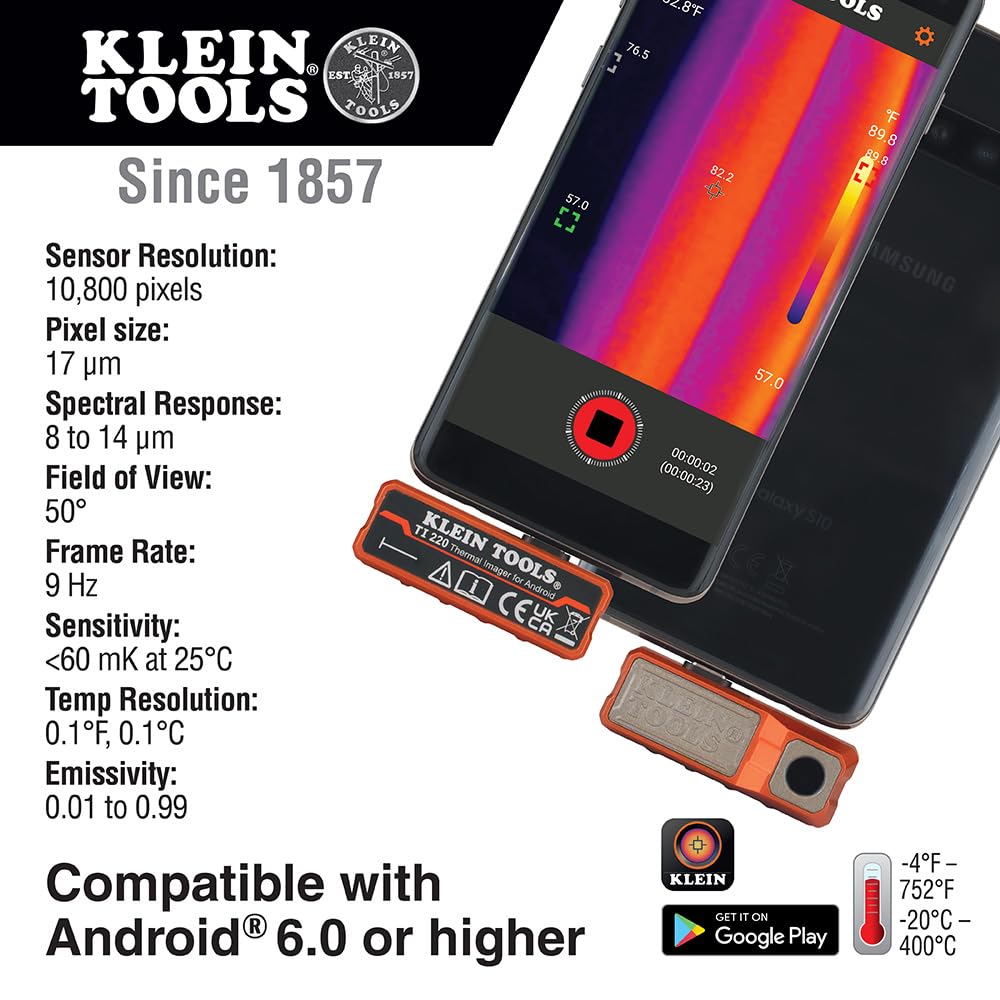 Mua KLEIN TOOLS TI220 Thermal Imager for Android Devices, Thermal ...