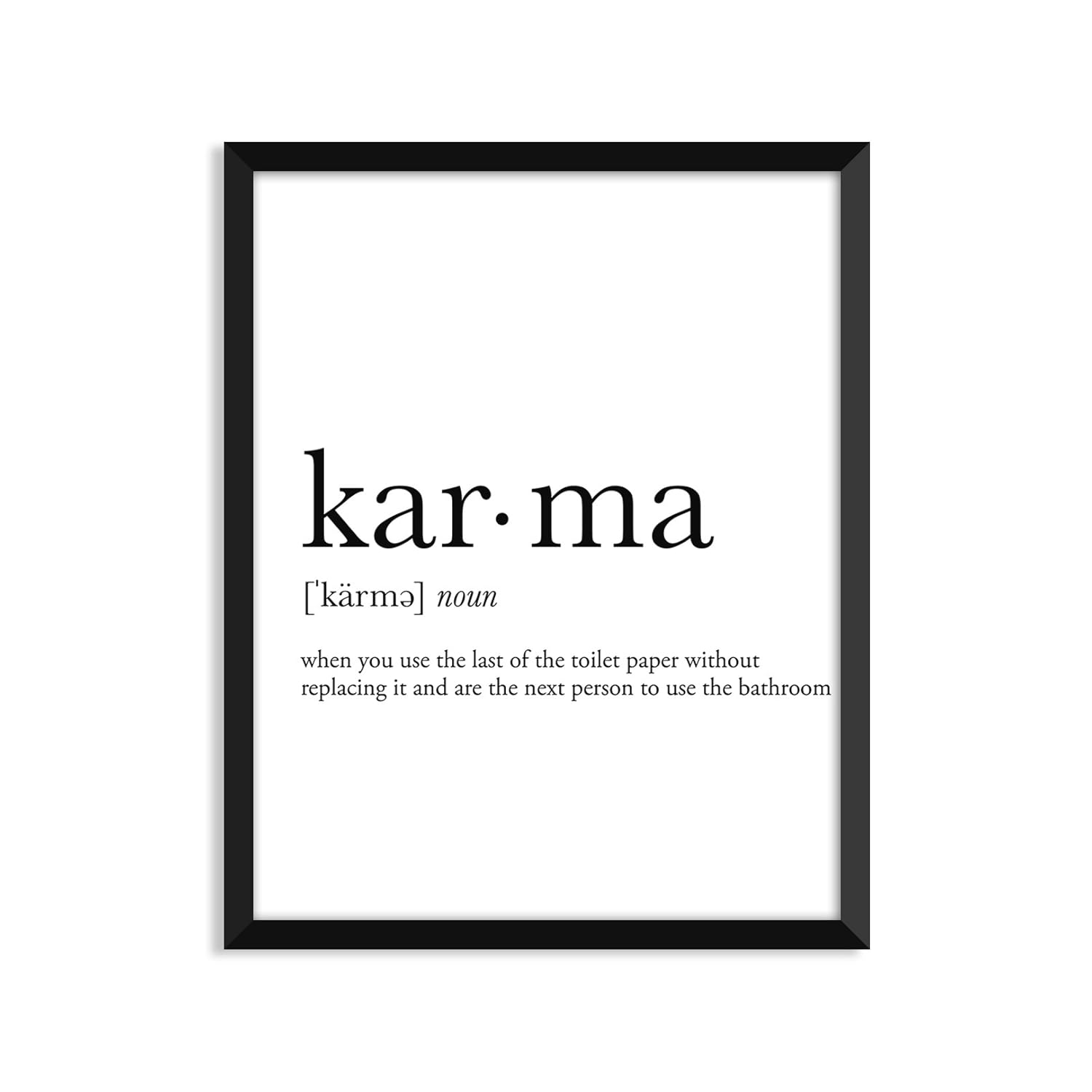 Home Kitchen Definition Poster Dictionary Art Print Inspirational