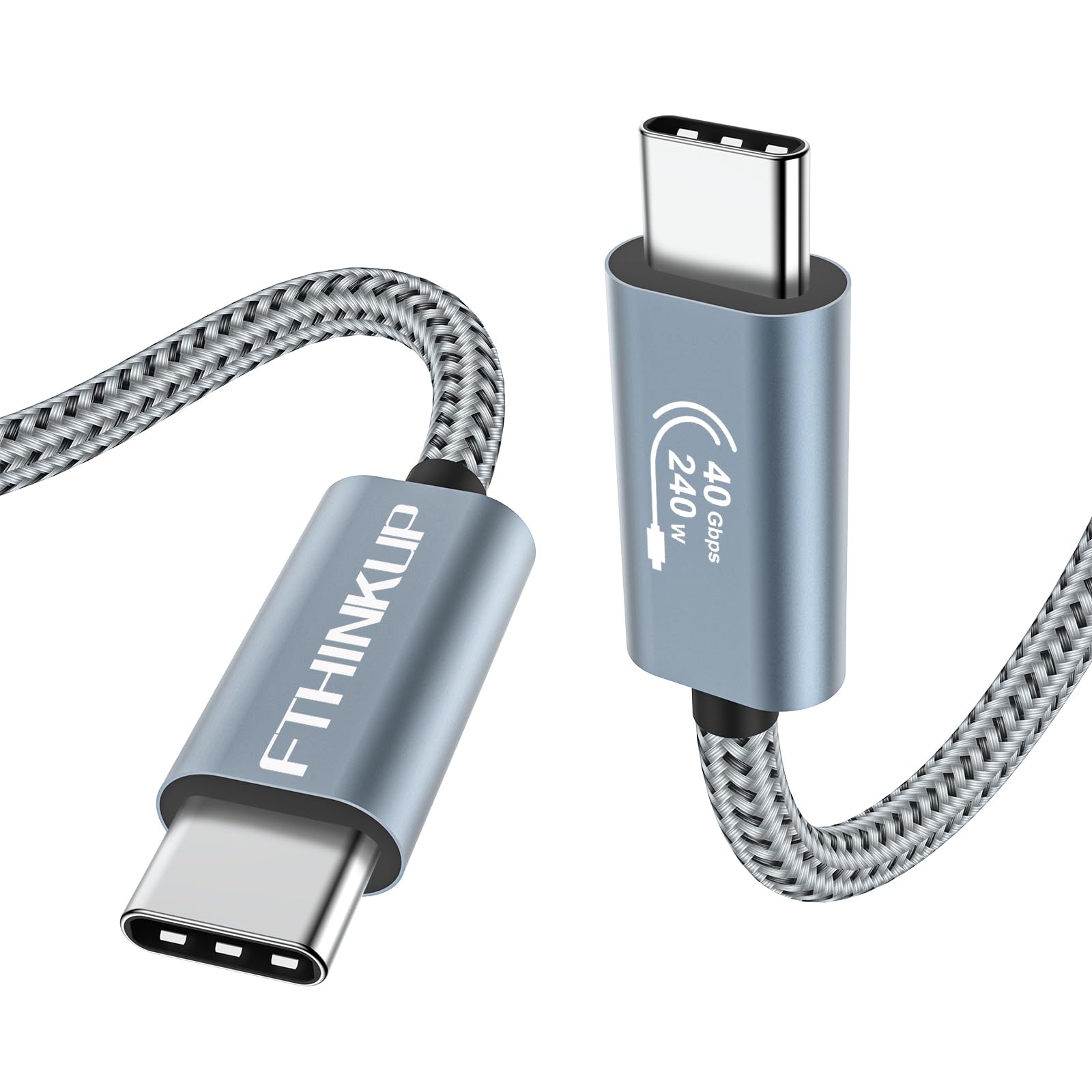 Mua USB4 Cable 40Gbps, USB C to USB C Cable Compatible Thunderbolt 4/3 ...