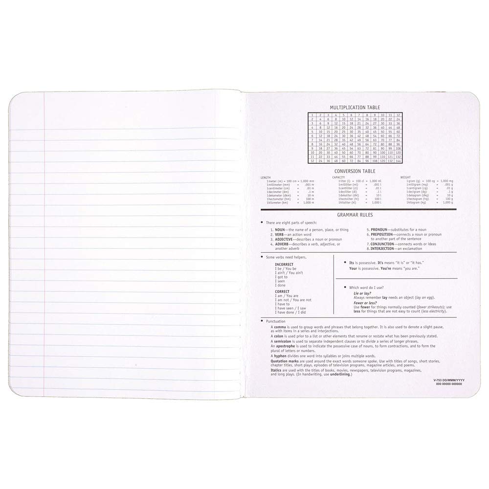 Mead Composition Books, Notebooks, Wide Ruled Paper, 100 Sheets, Comp ...
