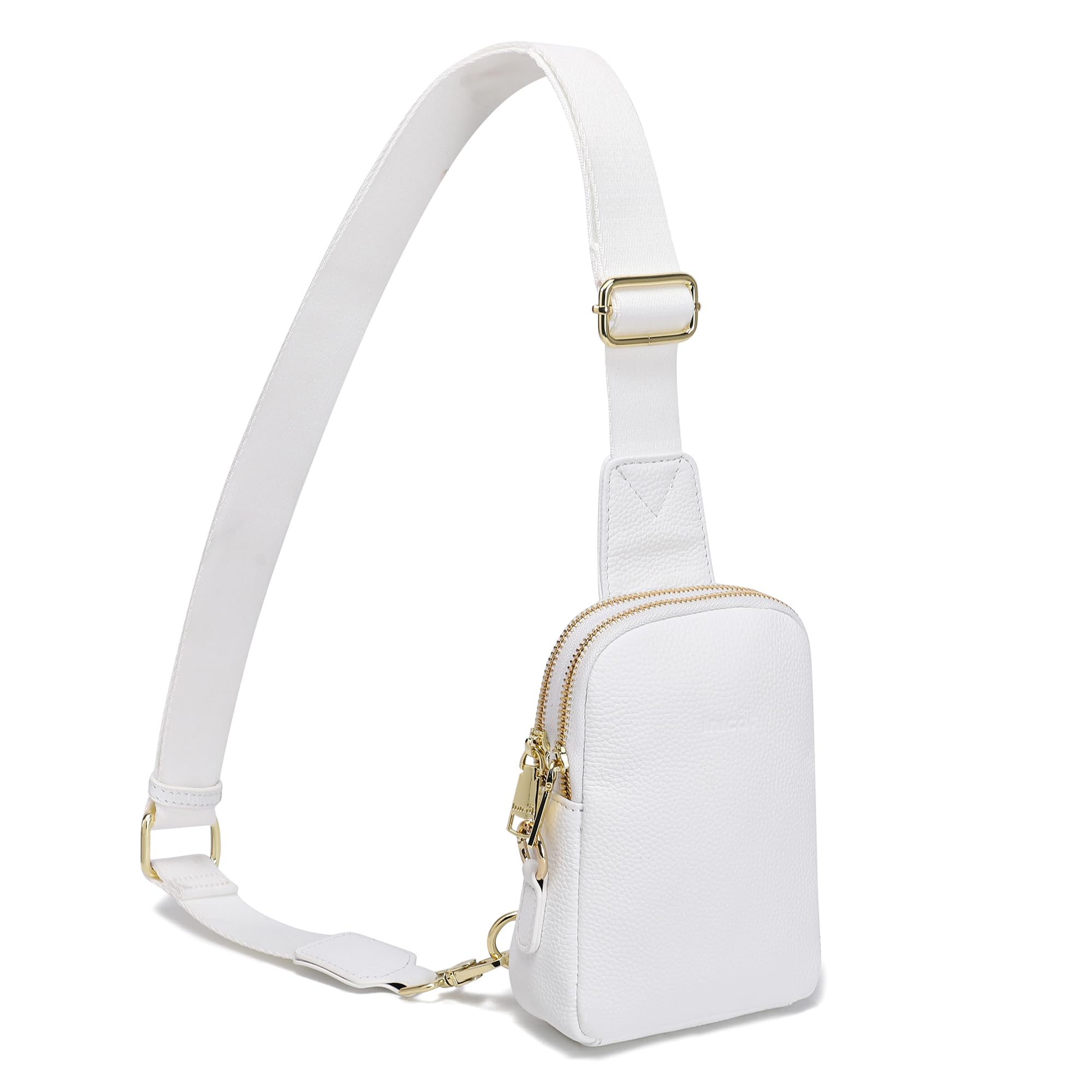 INICAT Travel Small Sling Bag Leather Crossbody Bags for Women Fanny ...