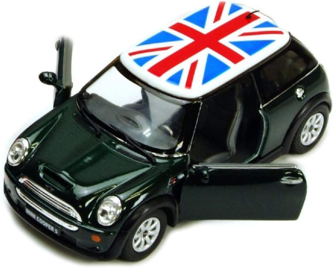Kinsmart Mini Cooper S 1:38 Scale Model Diecast Metal Opening Doors ...