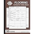 Flooring Estimate Form Book: Flooring Contractor Job Estimating Forms ...