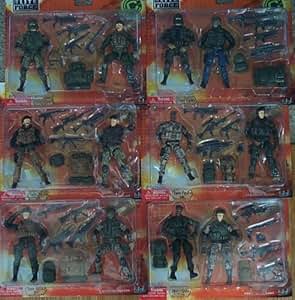 Amazon.com: Elite Force Soldier Two Pack 4" Action Figures: Toys & Games