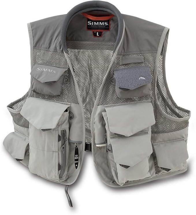 Amazon.co.jp： Simms VERTICAL MESH VEST シムス バーチカル メッシュ ベスト L Boulder [並行輸入品]: スポーツ&アウトドア