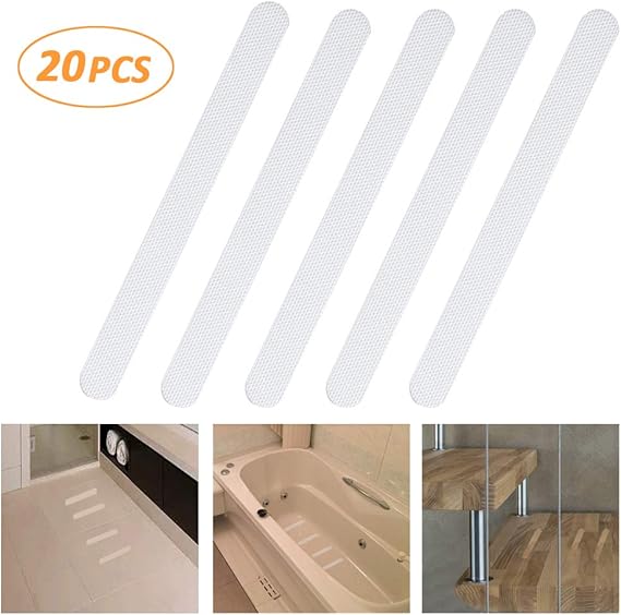 Amazon.com: Non Slip Bath Tub Stickers Strips 20 Pack, Anti Slip Shower ...