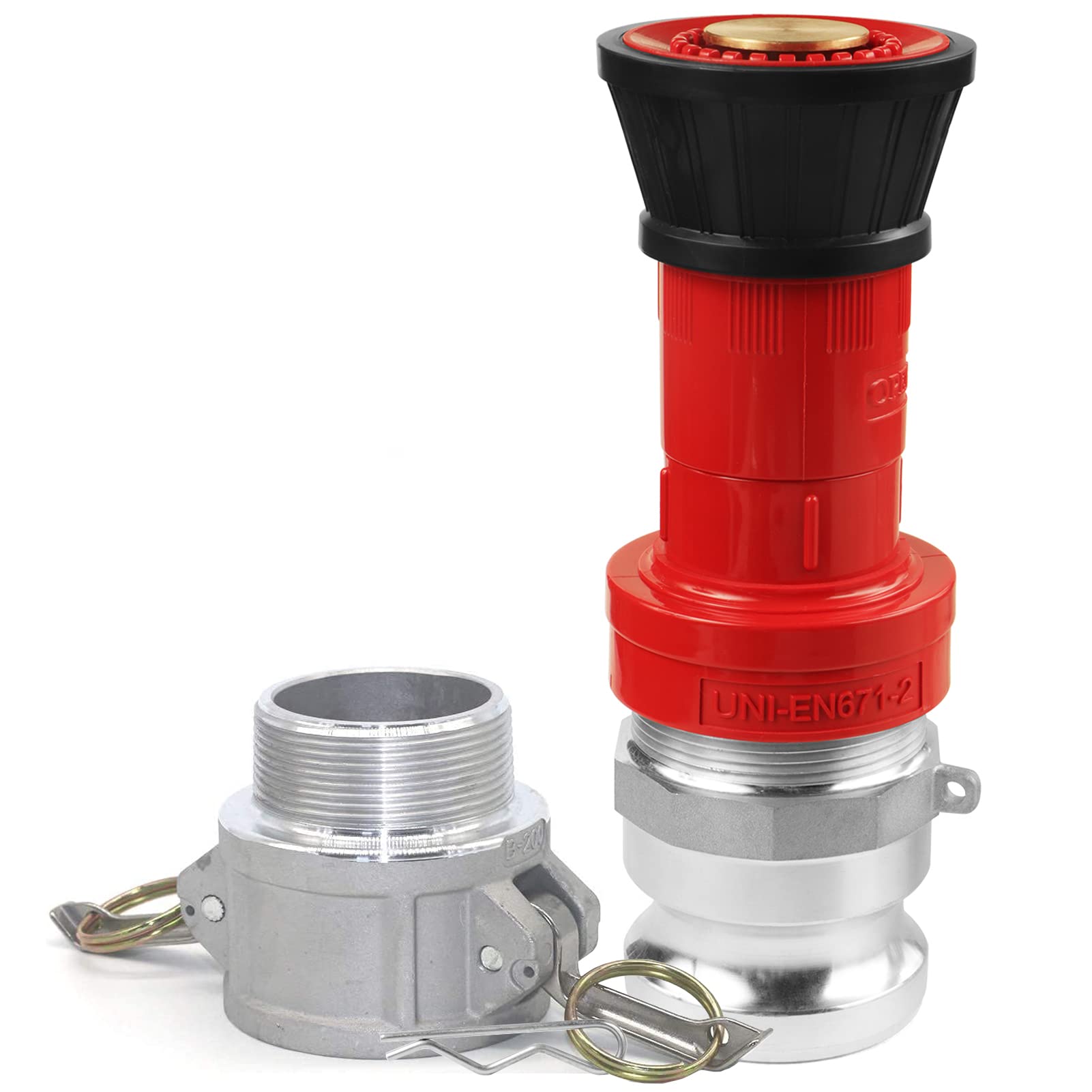 Mua Fire Hose Nozzle,2 inch NPSH Heavy-Duty Industrial Fire Hose ...