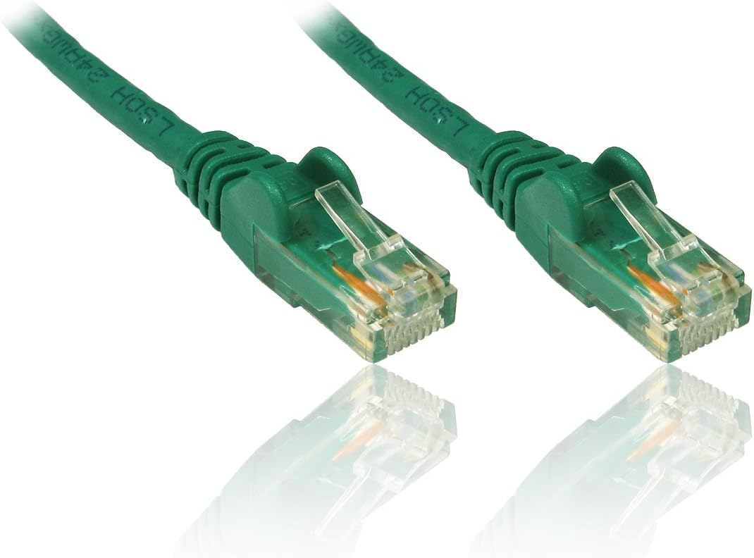 Premium Cord Patch Cable UTP RJ45-RJ45 Level 5E 3m Green – BigaMart
