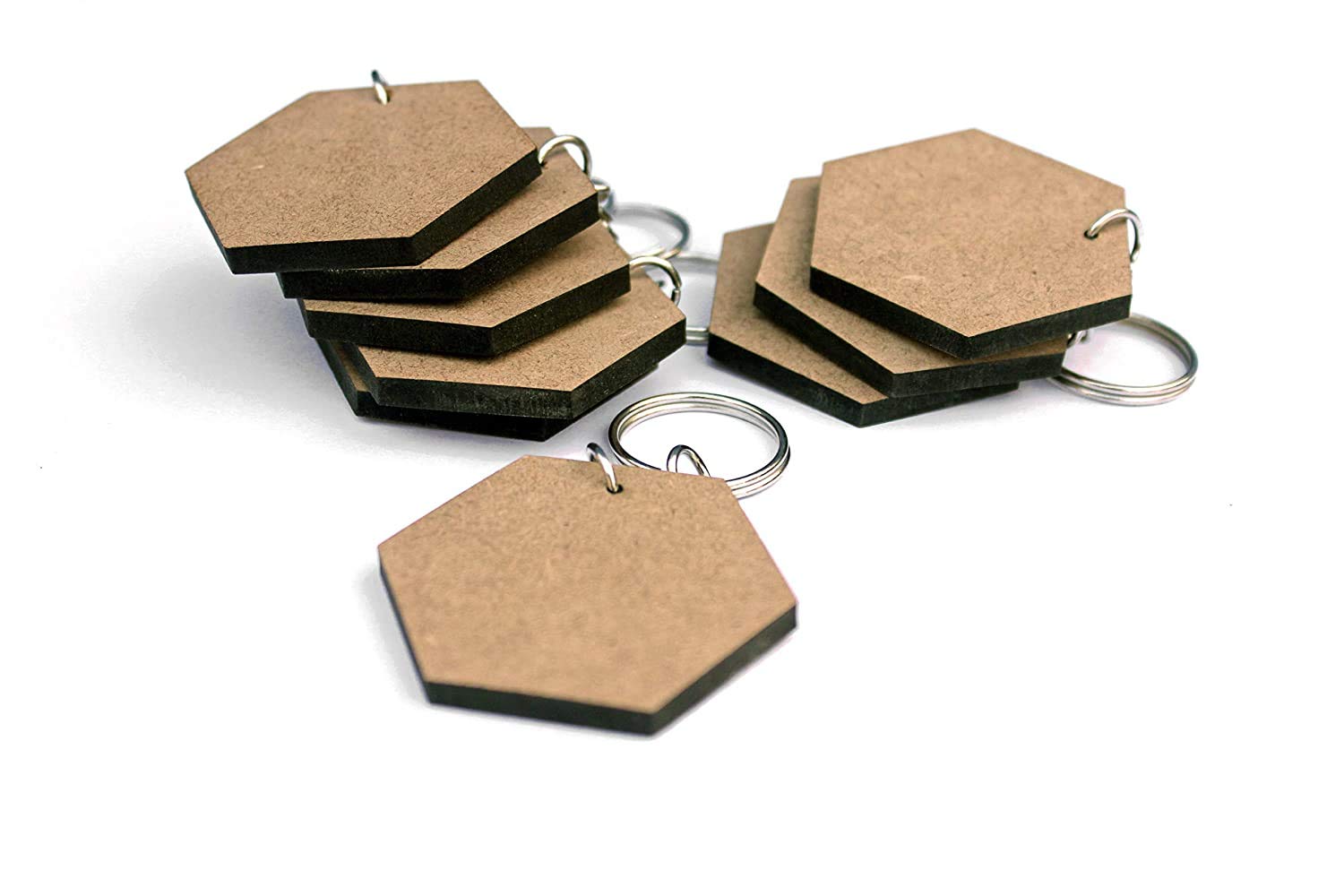 Gossar DIY MDF Key Chains Activity Decoupage Art & Craft Supplies Do It ...