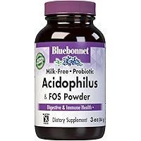 Amazon.com: BlueBonnet Probiotic Acidophilus Plus FOS Powder, 3 Ounce ...