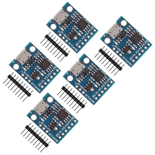 Aitrip 5pcs Digispark Attiny85 Micro Miniature Microcontroller Usb Development Board Module