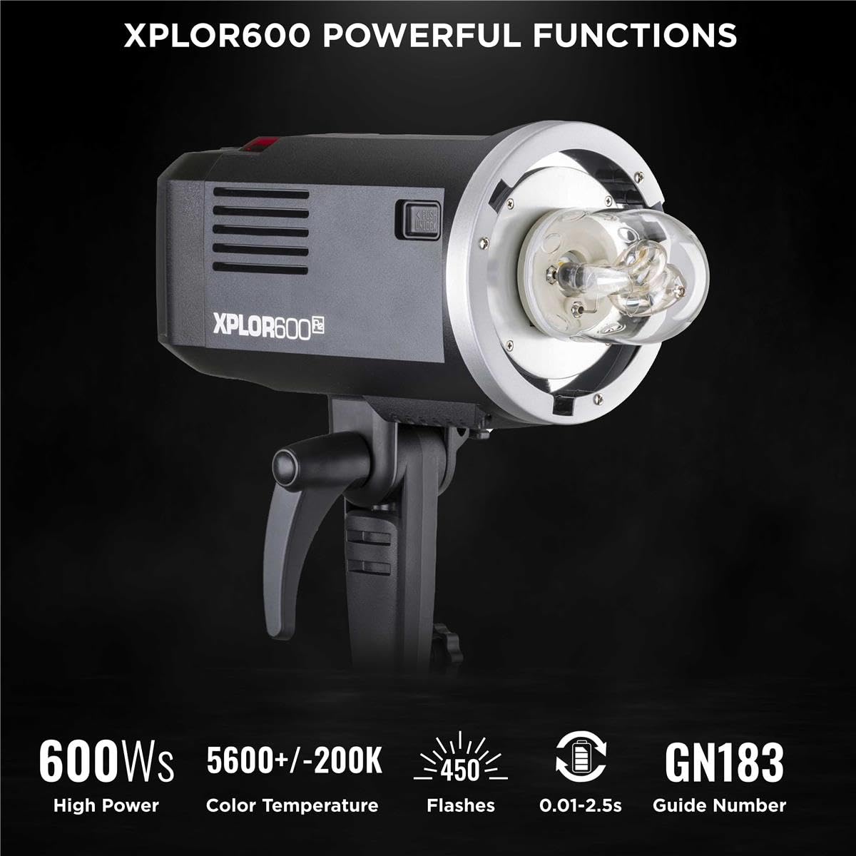 Mua Flashpoint XPLOR 600 HSS R2 Battery Powered Studio Flash Strobe ...