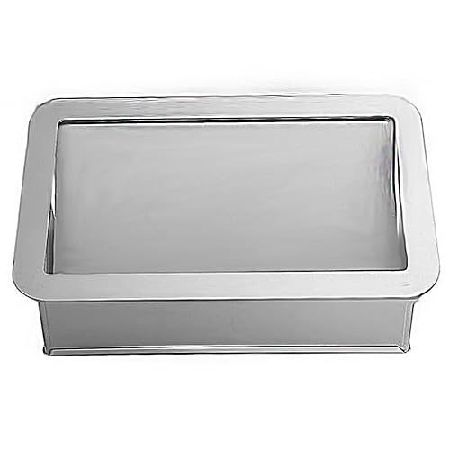Embedded Type Trash Bin Built-in Side Opening Waste Bin Cover, Square ...