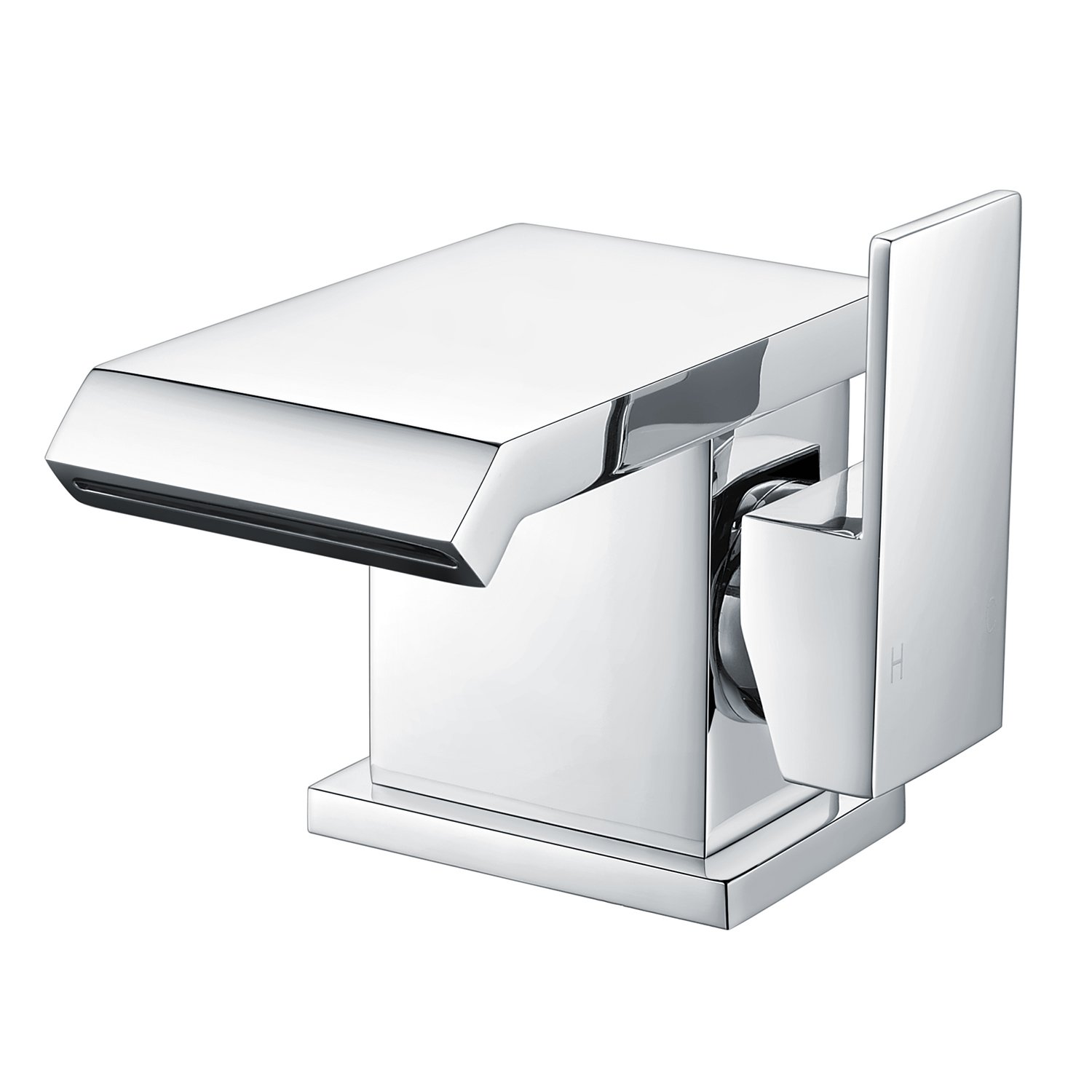 Funime Square Basin Taps Waterfall Mixers Bathroom Sink Mixer Taps ...