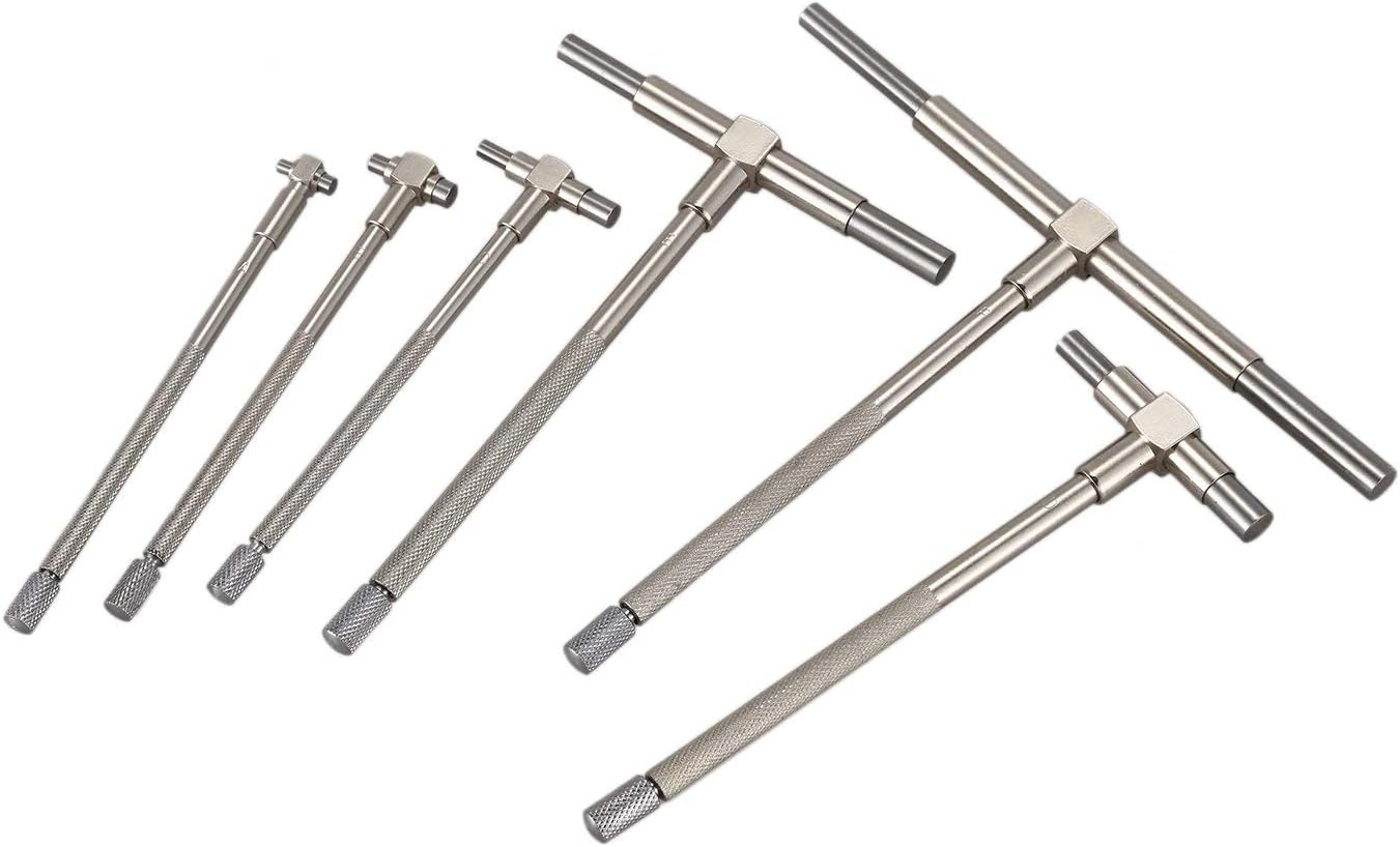 Micrometer Kit - SODIAL(R) 6Pcs Set Telescopic Gauge Set Micrometer ...