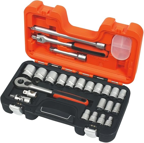 Bahco ½” 24pc Socket Set: Amazon.co.uk: DIY & Tools