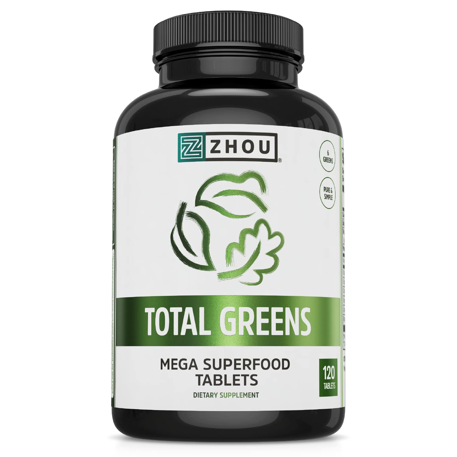 Mua Zhou Total Greens - Super Greens Supplements, Daily Veggie Pills ...